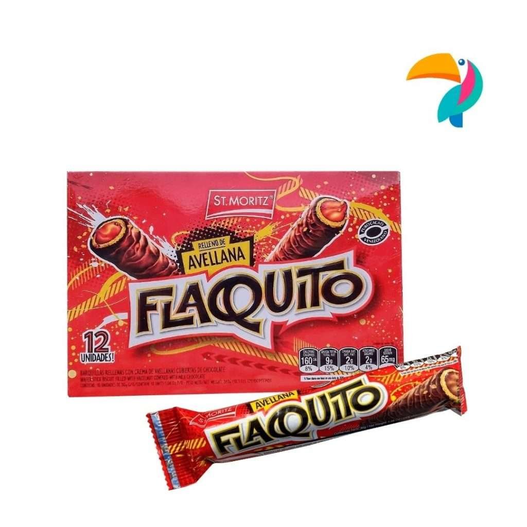Flaquito Avellana 12 X 30g - Caja | Amazonas Latin Market