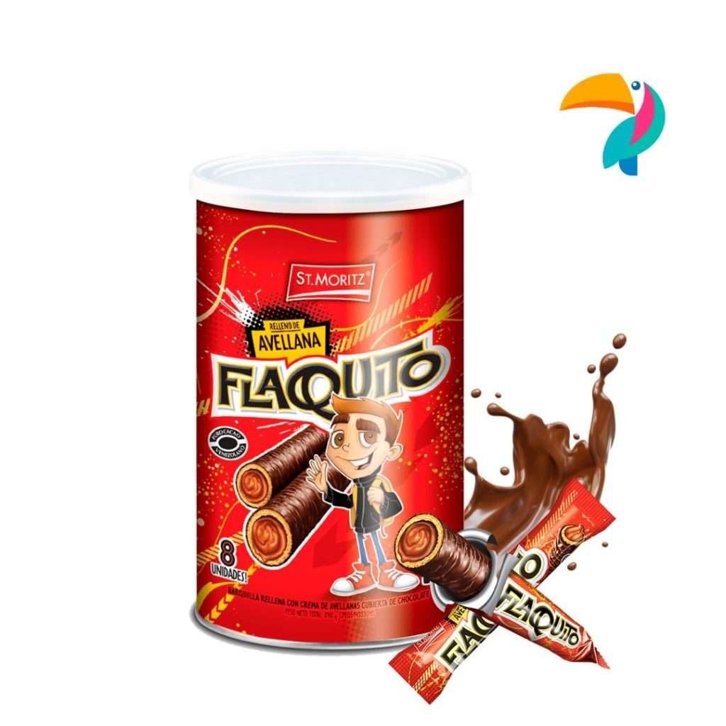 Flaquito Avellana 8 x 30g - Lata | Amazonas Latin Market