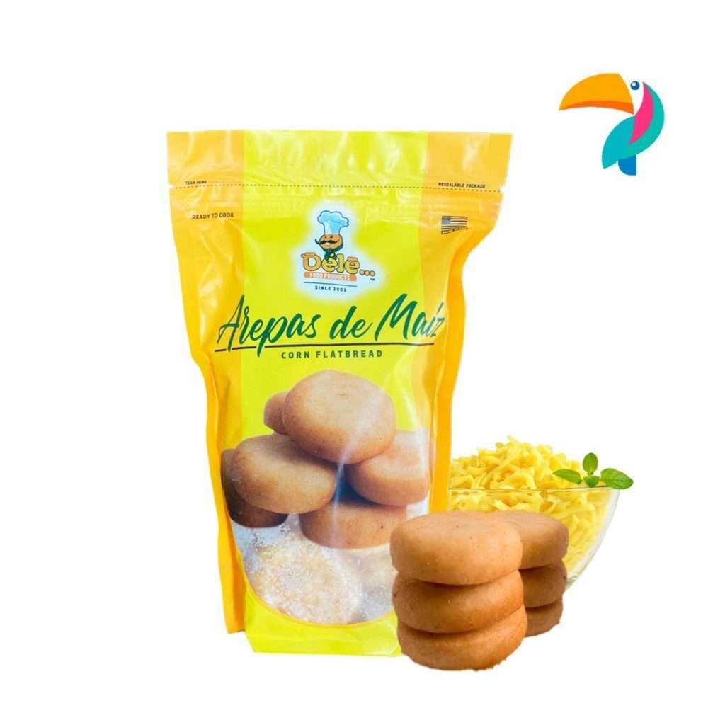 Arepas de Maíz Prefritas DELE 16 Unidades | Amazonas Latin Market