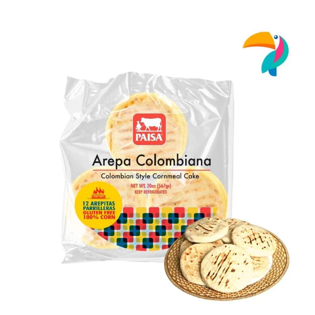 Mini Arepas Colombianas PAISA 20 Oz - 12 Unidades | Amazonas Latin Market