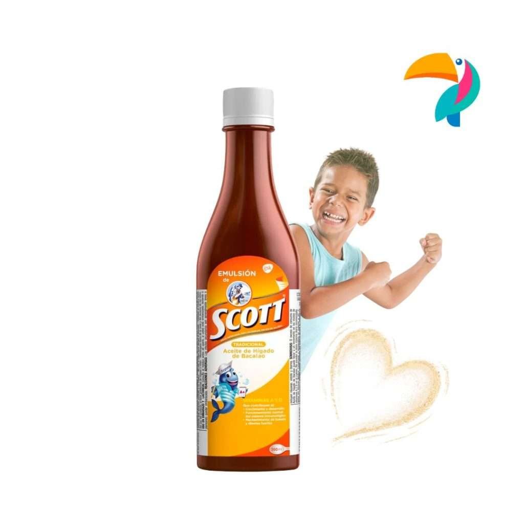 Emulsión de Scott Tradicional 360 ml | Amazonas Latin Market