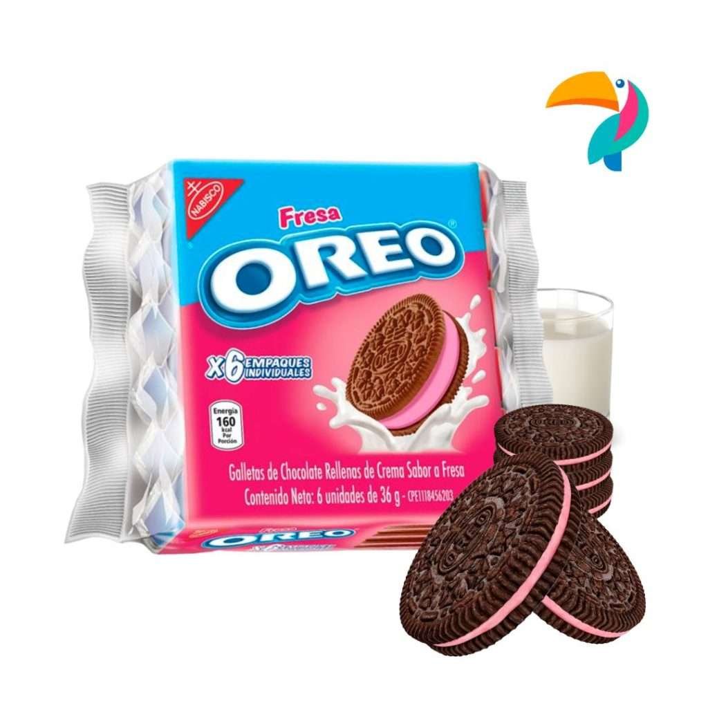 Oreo Venezolana Fresa 6 Pack - 216 gramos | Amazonas Latin Market