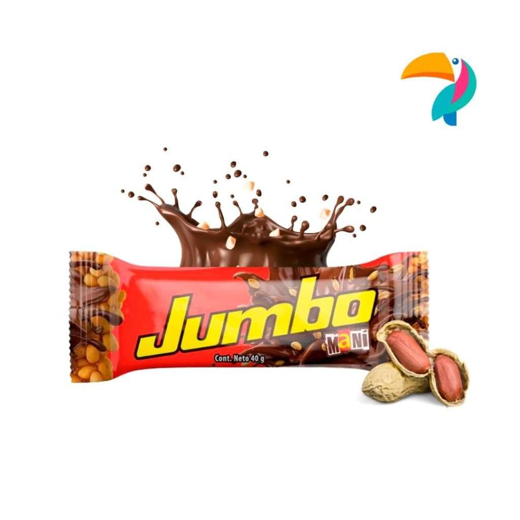 Chocolate con Maní Jumbo 40 g x1 | Amazonas Latin Market