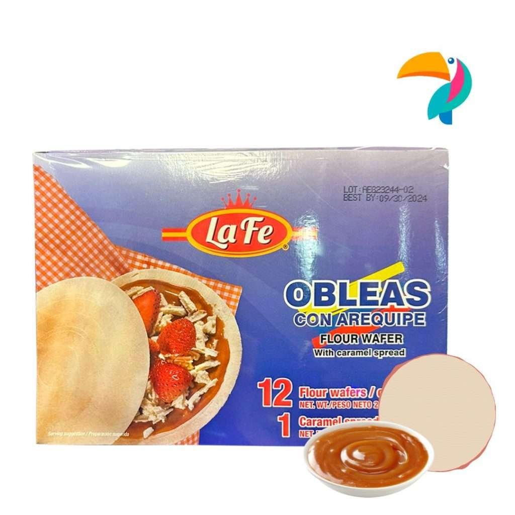 Obleas con Dulce de Leche LA FE | Amazonas Latin Market